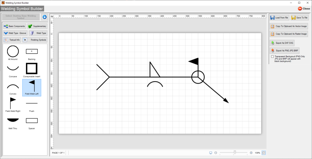 Welding Symbol Builder - Welders LogWelders Log